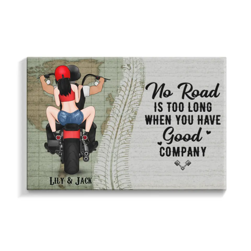 Life Is One Sweet Ride With You By My Side - Personalized Canvas For C ...