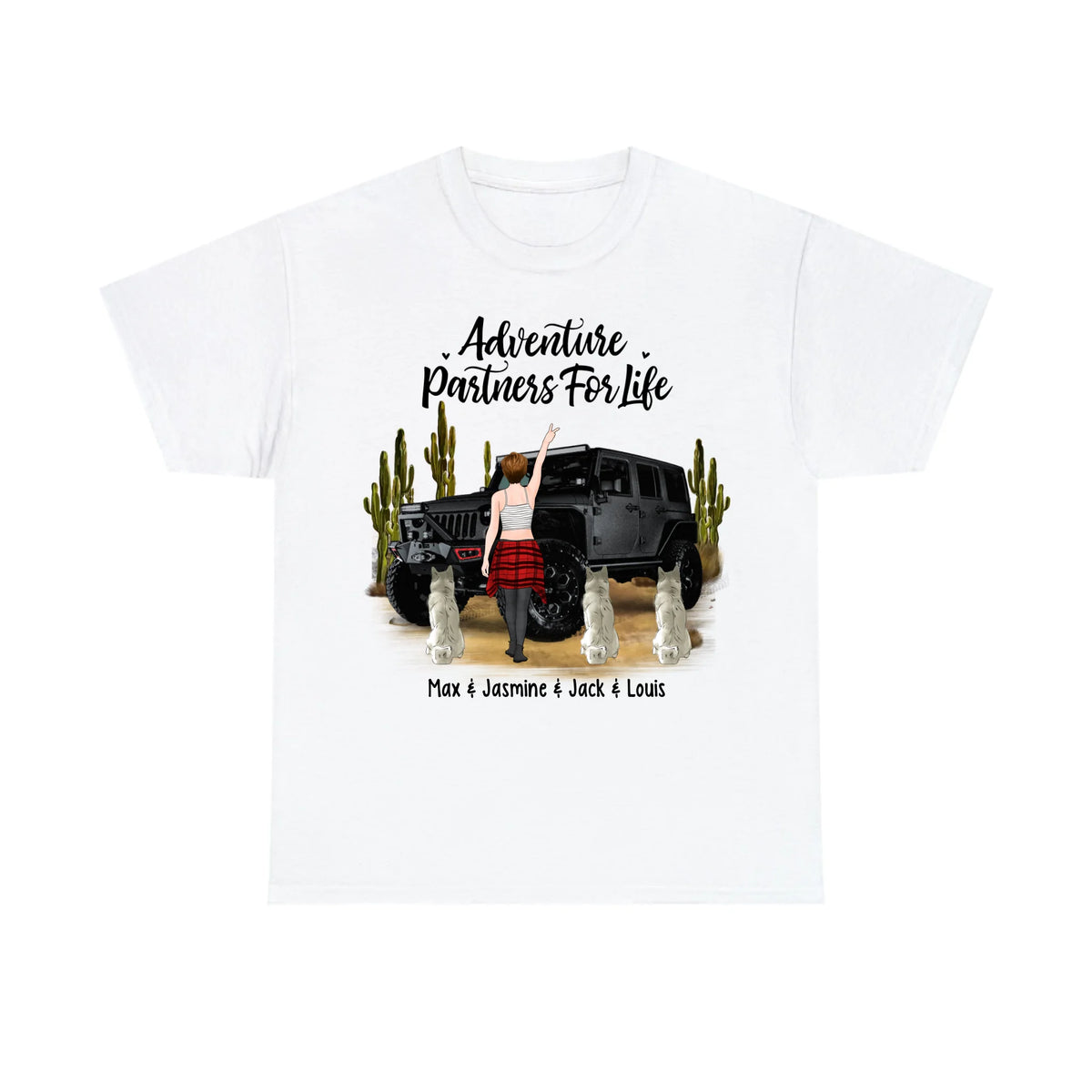 Adventure Partners For Life - Personalized Shirt For Adventure Girl, D ...