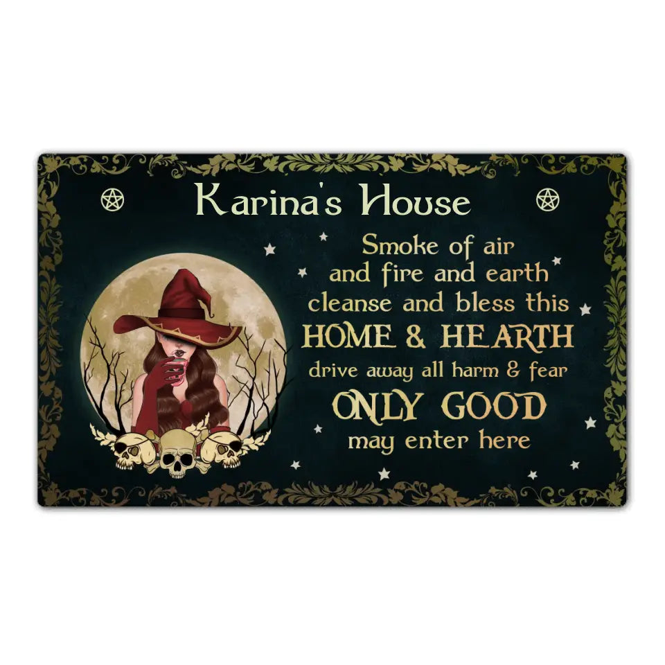 Smoke Of Air And Fire Earth, Cleanse And Bless This Home Hearth - Pers ...